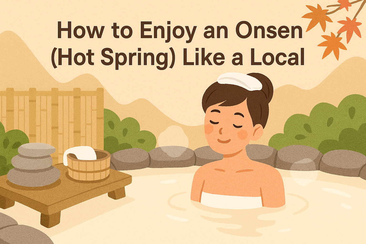 How to Enjoy an Onsen (Hot Spring) Like a Local - Hello Nihon